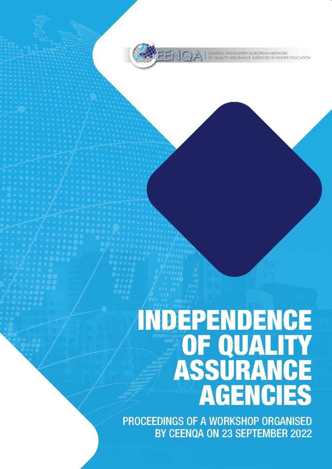 Independence of Quality Assurance Agencies | CEENQA